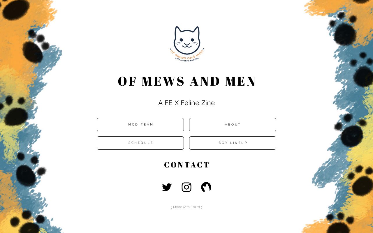 Of Mews and Men
